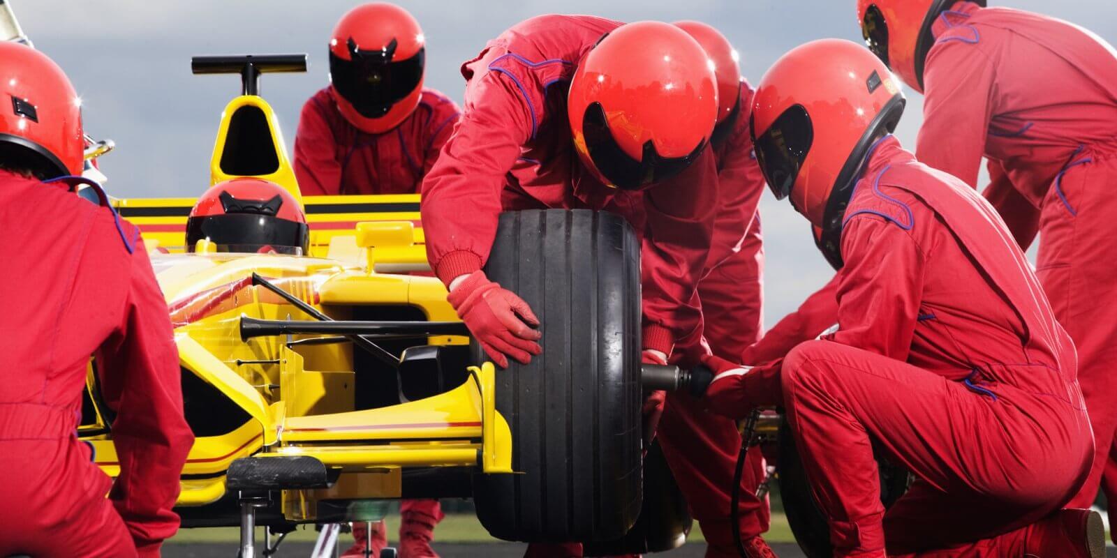 Process intelligence and motor racing - Nintex